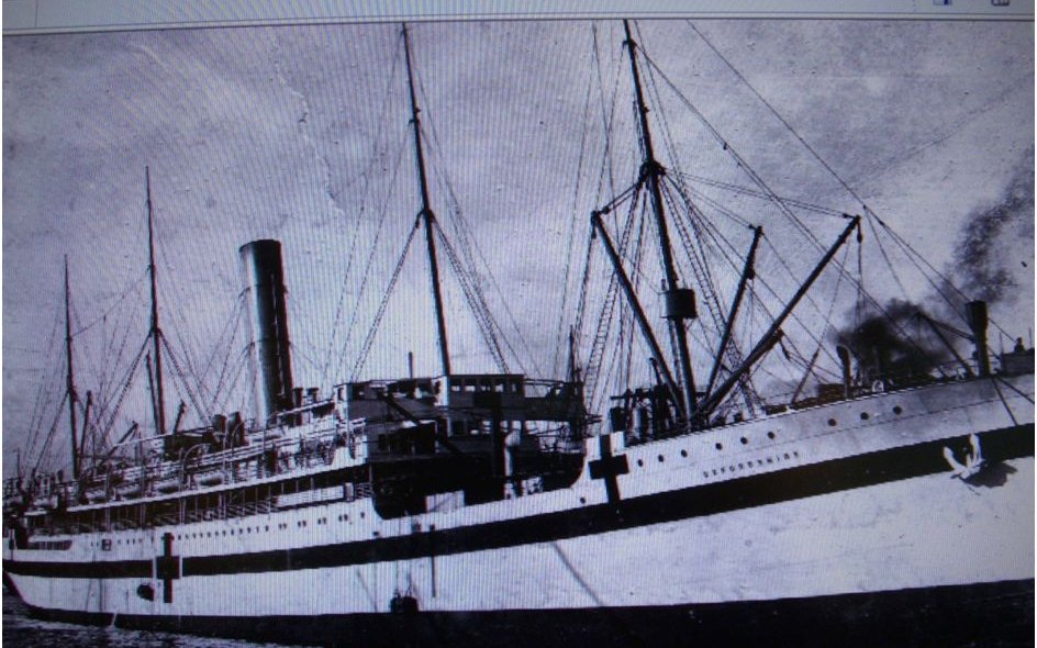 Jack Rawson - transporting the wounded